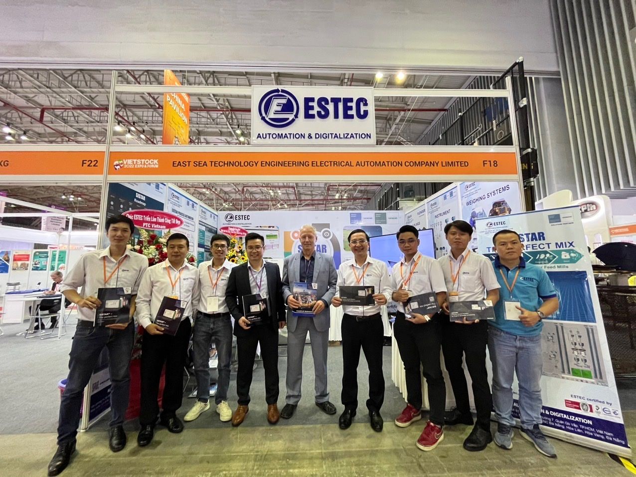 ESTEC TẠI TRIỂN LÃM VIETSTOCK EXPO & FORUM 2022